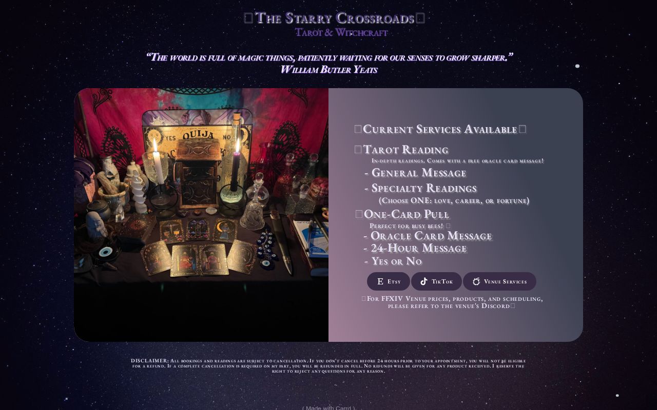 The Starry Crossroads